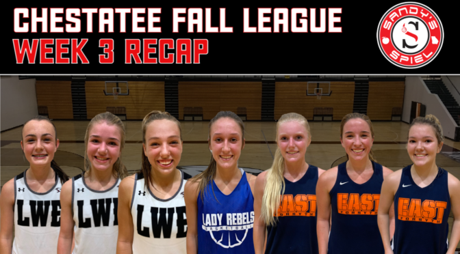 Chestatee Fall League Week 3 Recap | Sandy's Spiel