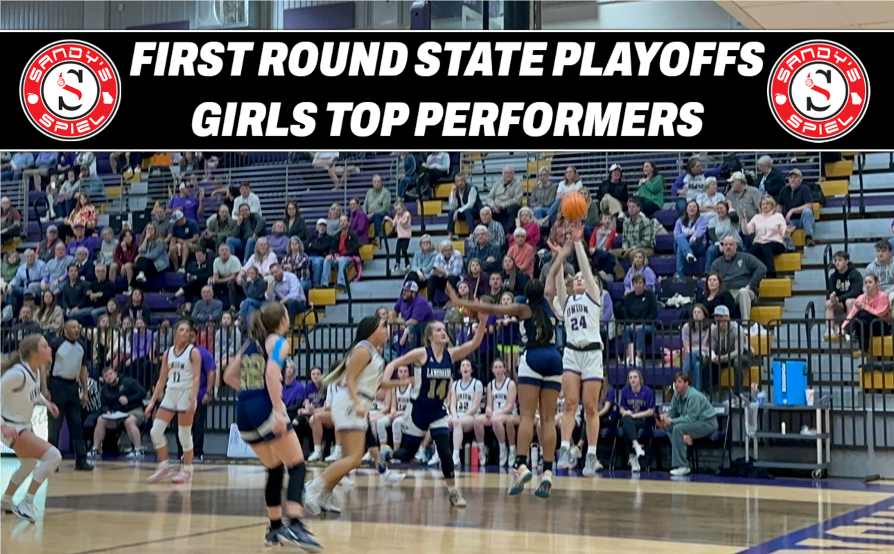 First Round State Playoffs Girls Top Performers | Sandy's Spiel